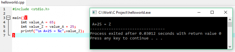 C Programming : เขียนโปรแกรมภาษา C แบบพื้นฐาน ตอนที่ 1 – Basic ...