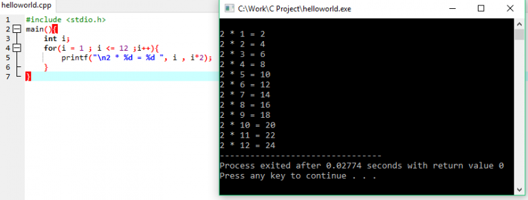 C Programming เขียนโปรแกรมภาษา C แบบพื้นฐาน ตอนที่ 2 If Else And Loop